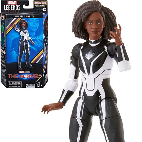 The Marvels Marvel Legends Collection Photon 6 Inch Action Figure