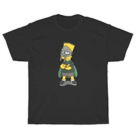 Mf Doom Bart Simpson T Shirt For Unisex