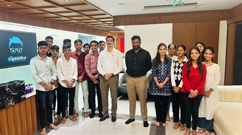 We Were Honored To Have Mr Rishav Gupta The Current Collector Of