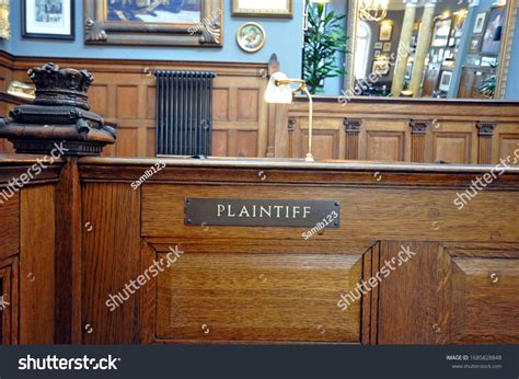 Plaintiff Defendant In Court