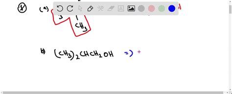 Assign Iupac Names To The Following Alcohols Numerade