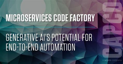 Owen Jelf On Linkedin Microservices Code Factory Generative Ais