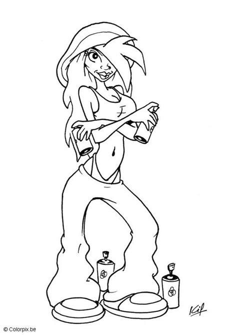 Coloriage Graffiti Coloriages Gratuits À Imprimer destiné Graffiti À