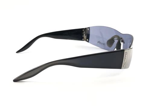 Vintage Christian Dior Demonia Wrap Galliano Era Sunglasses Fall 2000