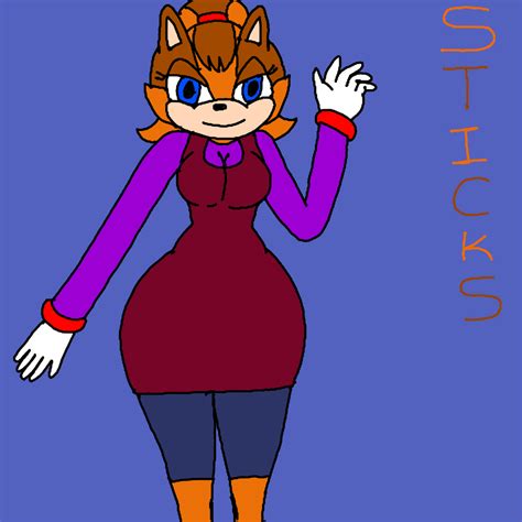 Modern Sticks The Badger By Ant D On Deviantart