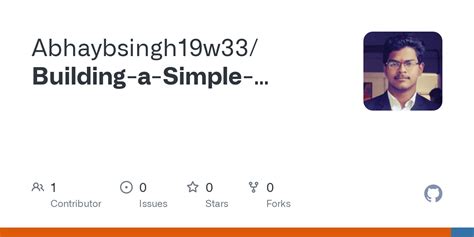 GitHub Abhaybsingh19w33 Building A Simple Chatbot In Python Using