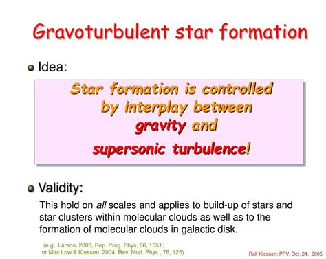 Ppt Molecular Cloud Turbulence And Star Formation Powerpoint