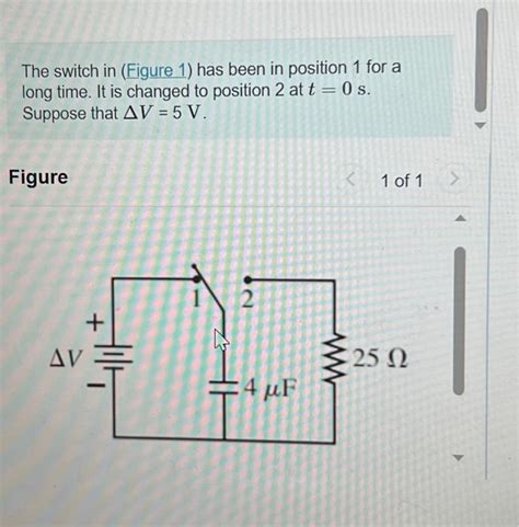 Solved A What Is Charge Q On Capacitor Immediately After Chegg