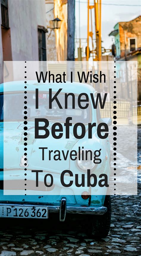 Essential Cuba Travel Tips Do Not Visit Without Reading Artofit