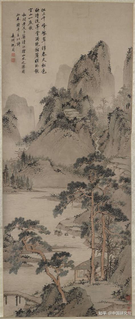 《清江幽居图》 知乎