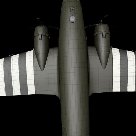Douglas C 47 3d Model 29 Dae Obj C4d Free3d