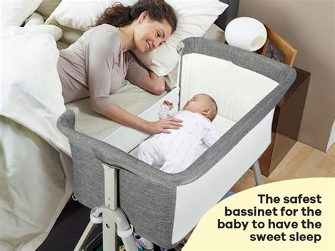 Amazon Cowiewie Baby Bassinets Bedside Sleeper For Baby Infants