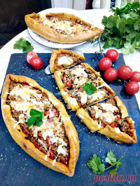 Пиде на кефирном тесте рецепт с фото пошаговый от Ирина Семененко Ов выпечка Постила