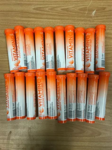 Natures Aid Aid 1000mg Vitamin C Effervescent Pack Of 20 Tablets X20