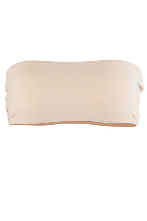 Giovanna Bandeau Swimsuit Top In Camel Sauipe Sauipe