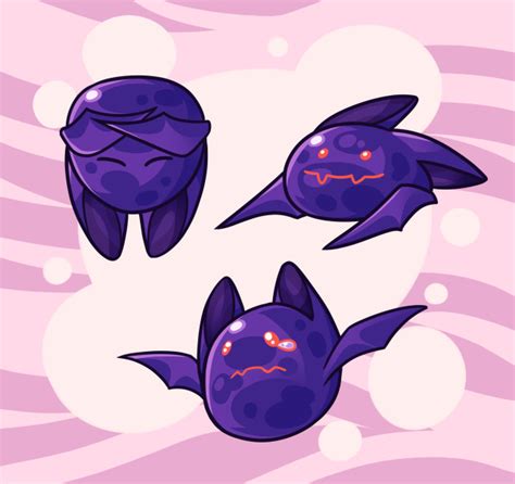 Slimetober 1 Batty Slime Saoirseuwu On Tumblr