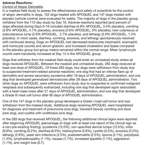Apoquel Side Effects And Alternatives Fidose Of Reality