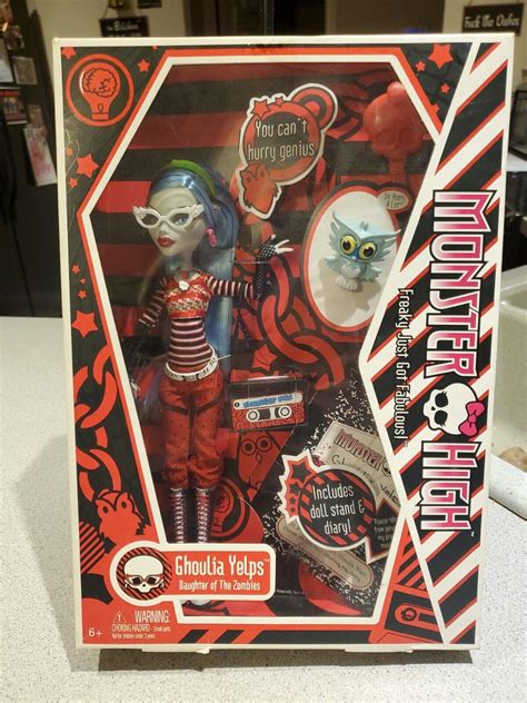 Monster High Doll Ghoulia Yelps First Wave Antique Price Guide