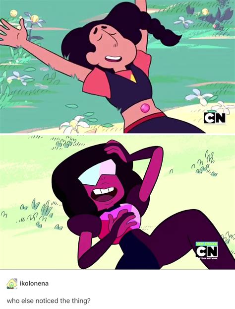 Muitas Coisas Que A Stevonnie Faz Garnet Tambem Ja Fezisso Por