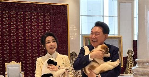 투르크멘 국견 용산공원서 뛰어놀겠네”尹부부 8번째 반려견 된다는데