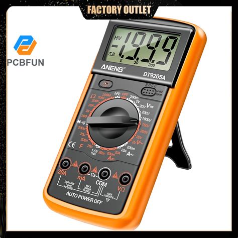 Multimeter ANENG DT9205A Intelligent High Precision Multi Function LCD