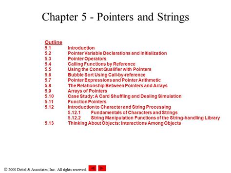 2000 deitel and associates inc all rights reserved chapter 5