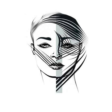 Premium Ai Image Minimalist Soft Light White And Black Rhythmic Composition