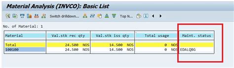 Adding Extra Fields At MCBE T Code Material Analys SAP Community
