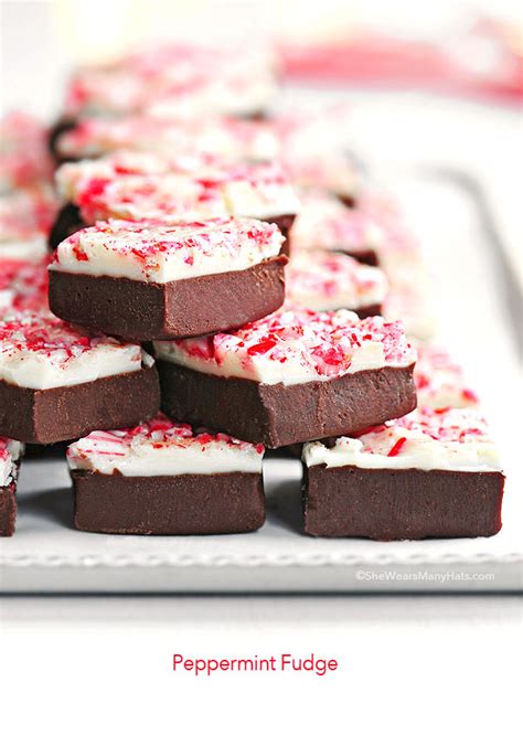 Peppermint Chocolate Fudge Recipe