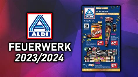 ALDI NORD FEUERWERK PROSPEKT SILVESTER 2023 2024 YouTube
