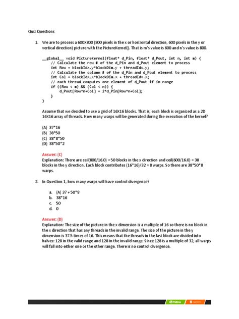 Answer C Pdf Computer Engineering Computer Science