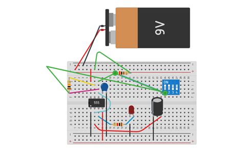 Circuit Design Copy Of 555 Timer Tinkercad