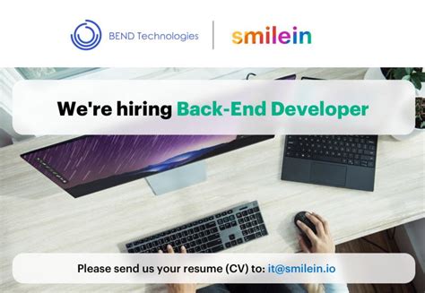 bend on linkedin nodejs developer hiring backend nodejs developer