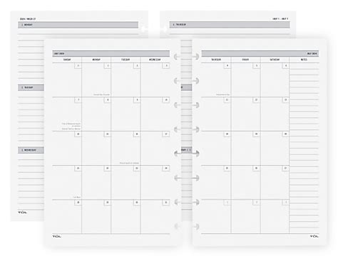 Tul Planner Refills 2025 Selena Noor
