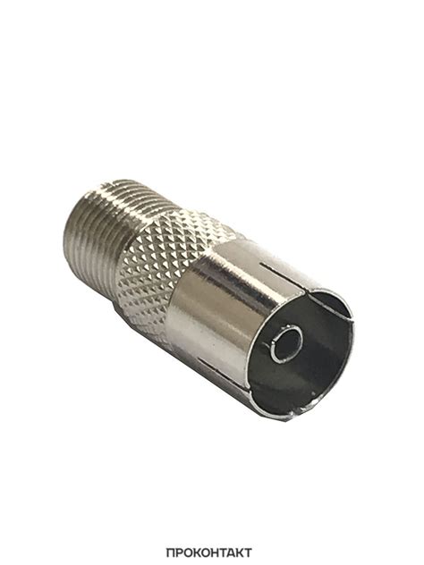 2 штуки Переходник гнездо F гнездо антенное купить с доставкой по выгодным ценам в интернет