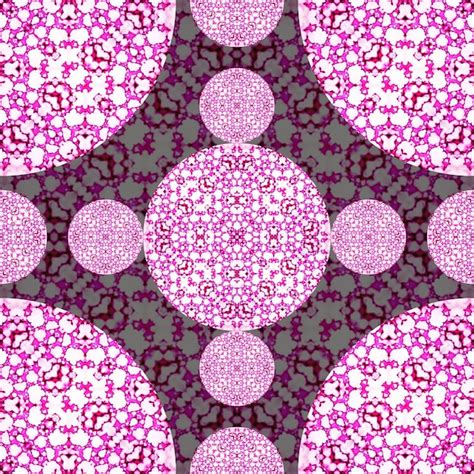 Premium Photo Seamless Abstract Symmetrical Pattern Kaleidoscope Texture