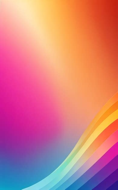 Premium Photo Colourful Gradient Background