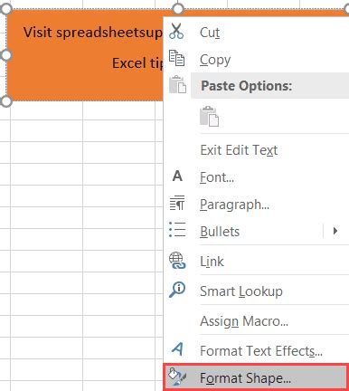 How To Add Edit And Remove A Text Box In Excel