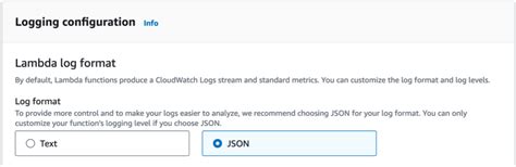 Apresentando Os Controles Avançados De Logging Para Funções Do Aws Lambda O Blog Da Aws