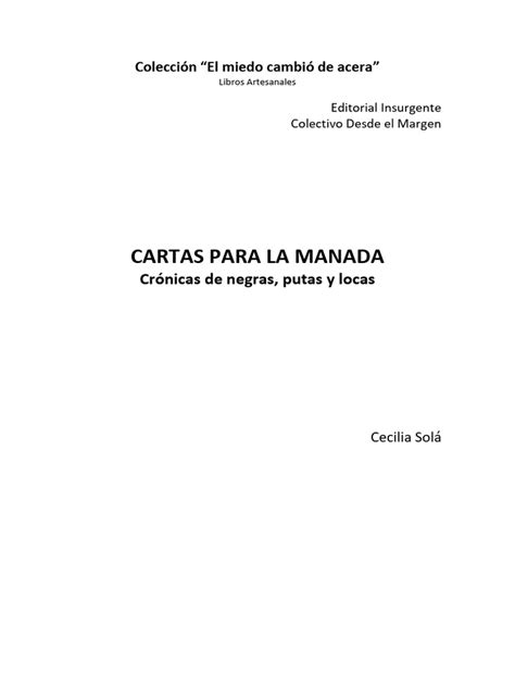 Manadas Pdf
