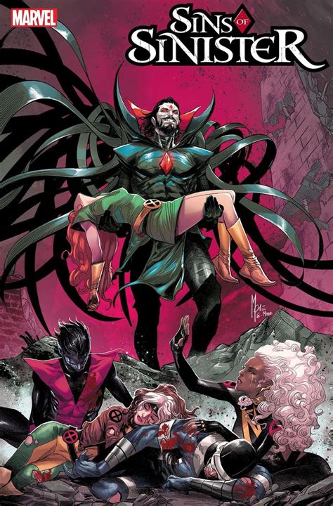 Marco Checchetto On Twitter X Men Sins Of Sinister Cover Black And White Version And Final