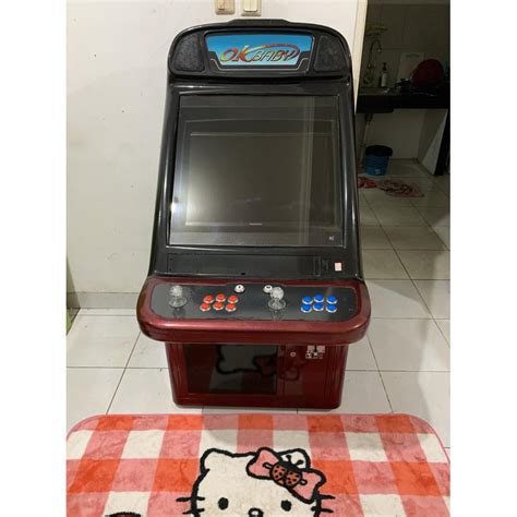 Jual Cuci Gudang Awal Tahun Mesin Dingdong Kabinet Retro Game 3d 1299