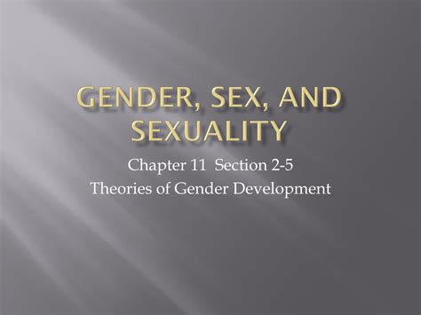 PPT Gender Sex And Sexuality PowerPoint Presentation Free Download ID 2035240