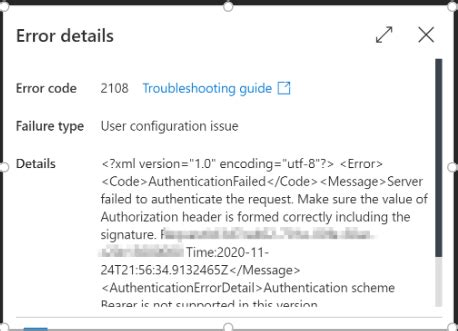 Azure Data Factory How To Set Up Blob Storage Property Before Web Activity Drop A File Into