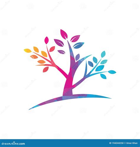 Green Tree Logo Design Stock Vector Illustration Of Ecology
