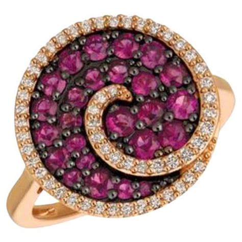 Le Vian Ring Featuring Passion Ruby Vanilla Diamonds Set In 14k