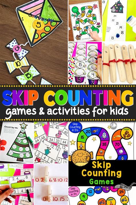 Free Printable Skip Counting By 4s Math Craft
