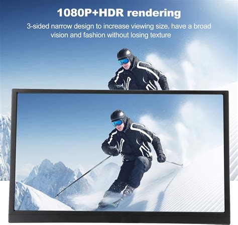 Portable Hdr Display Inch Ips Screen Computer Extension Portable Game Monitor P