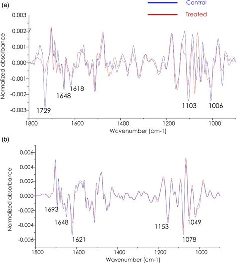 Overlay Of The Second Derivative Of The Average Spectra From A Cassava