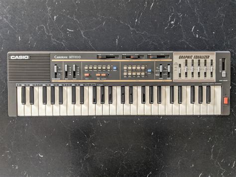 Casio Mt 100 Keyboard From The 1980s Still Working Beautifully R 1980s